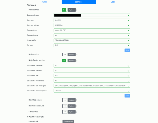 Simple set-up of a RTK base station - Open Mower Wiki